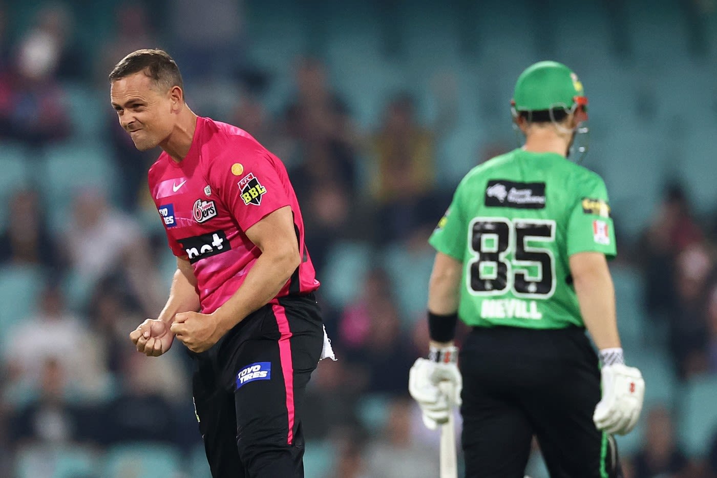 Steve O'Keefe celebrates a wicket | ESPNcricinfo.com