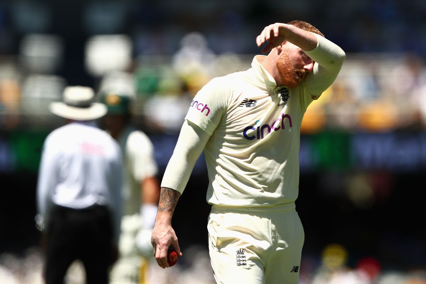 Ben Stokes was frustrated after overstepping | ESPNcricinfo.com