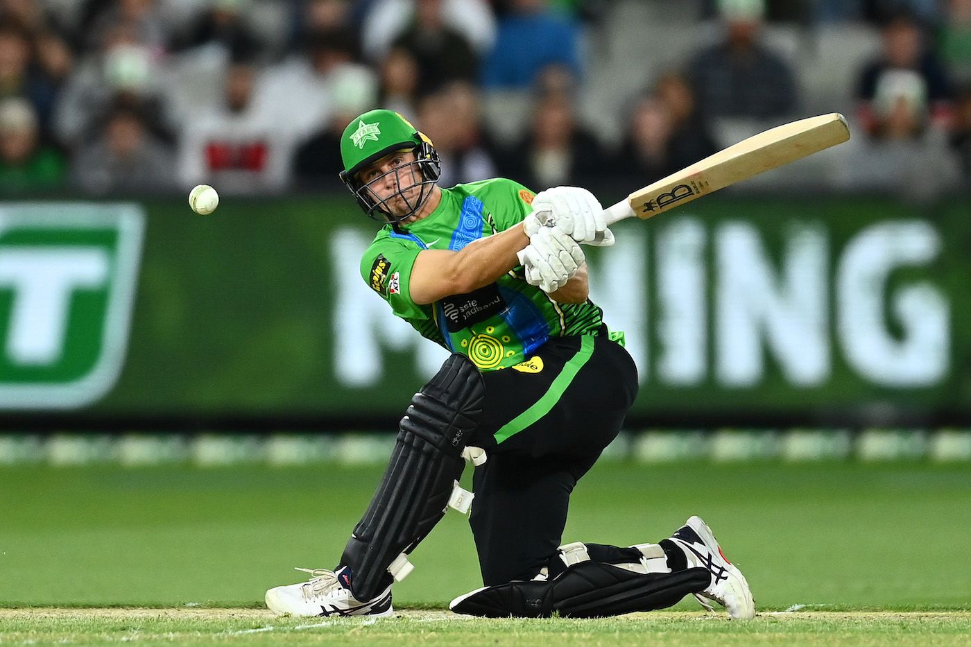 Hilton Cartwright of Melbourne Stars plays a slog sweep | ESPNcricinfo.com