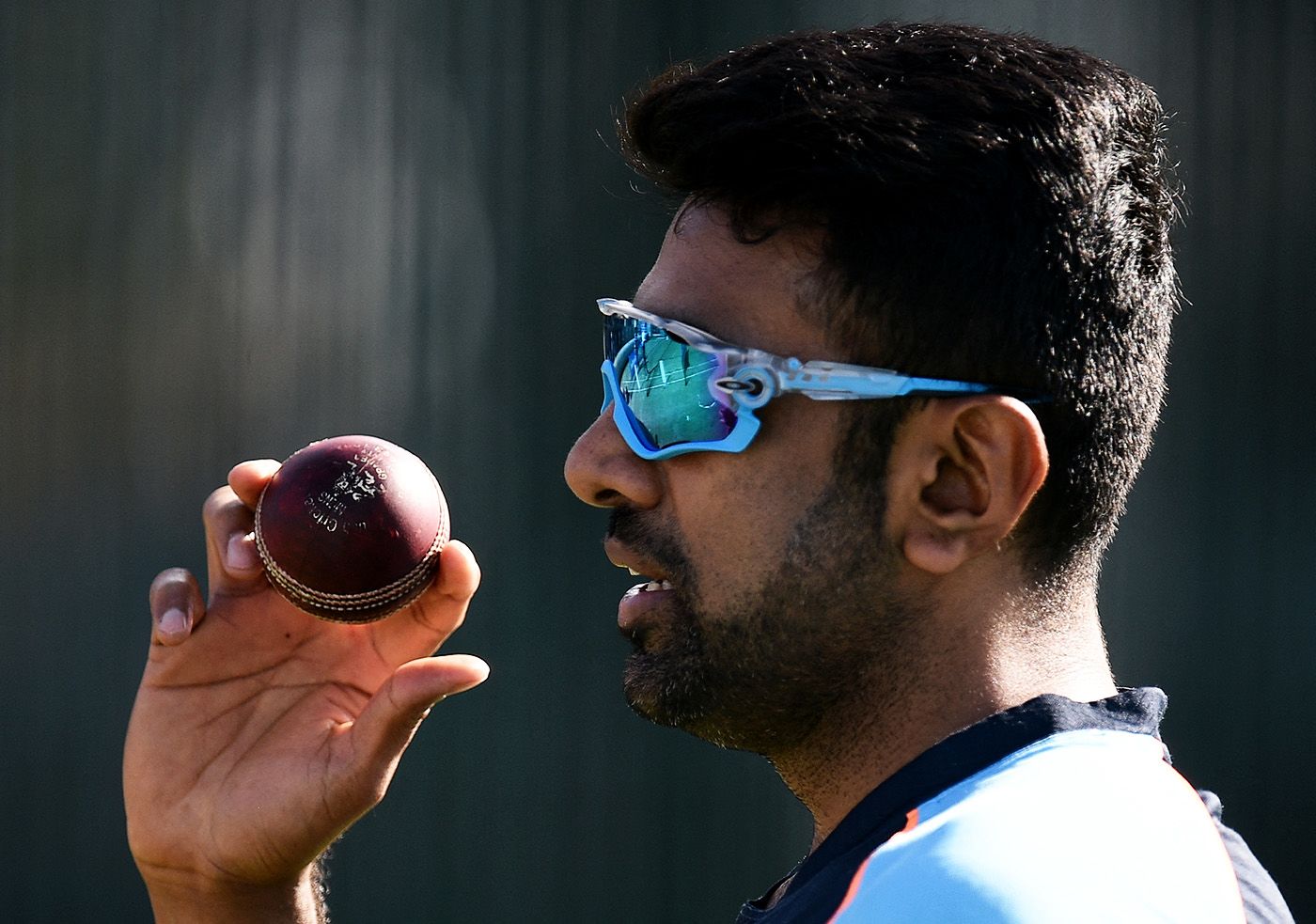R Ashwin holds a ball | ESPNcricinfo.com
