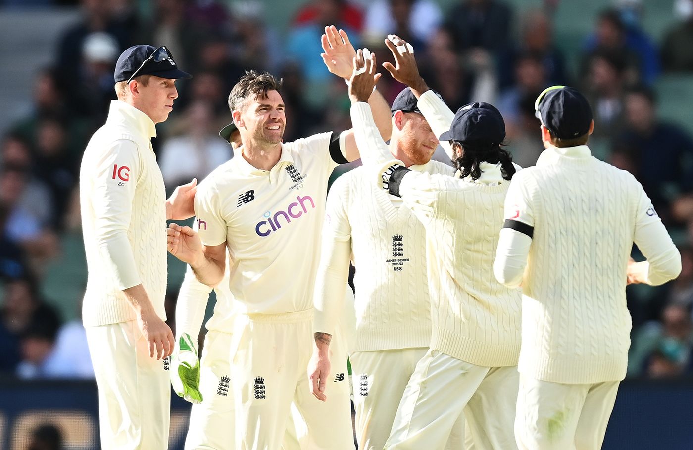 James Anderson claimed a wicket late in the day | ESPNcricinfo.com