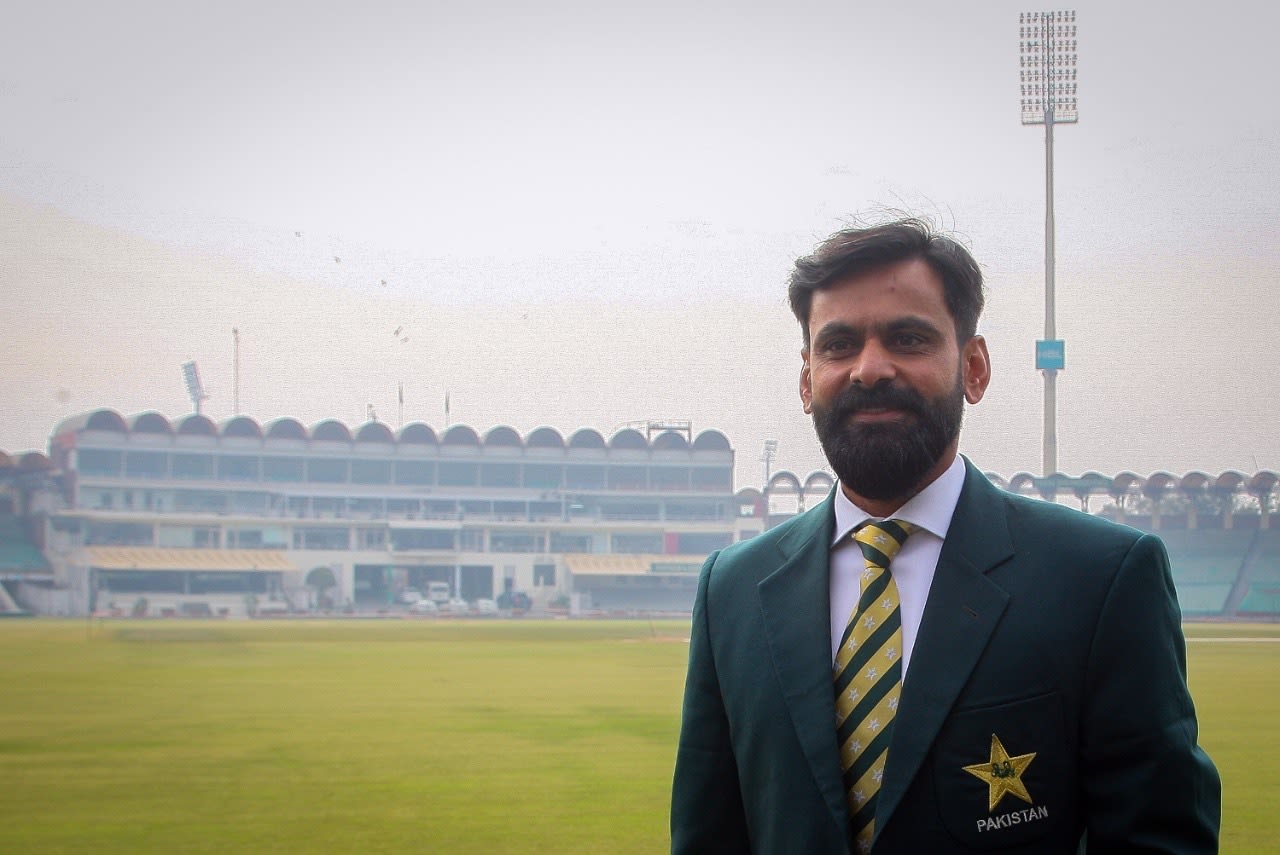 Mohammad Hafeez strikes a pose | ESPNcricinfo.com