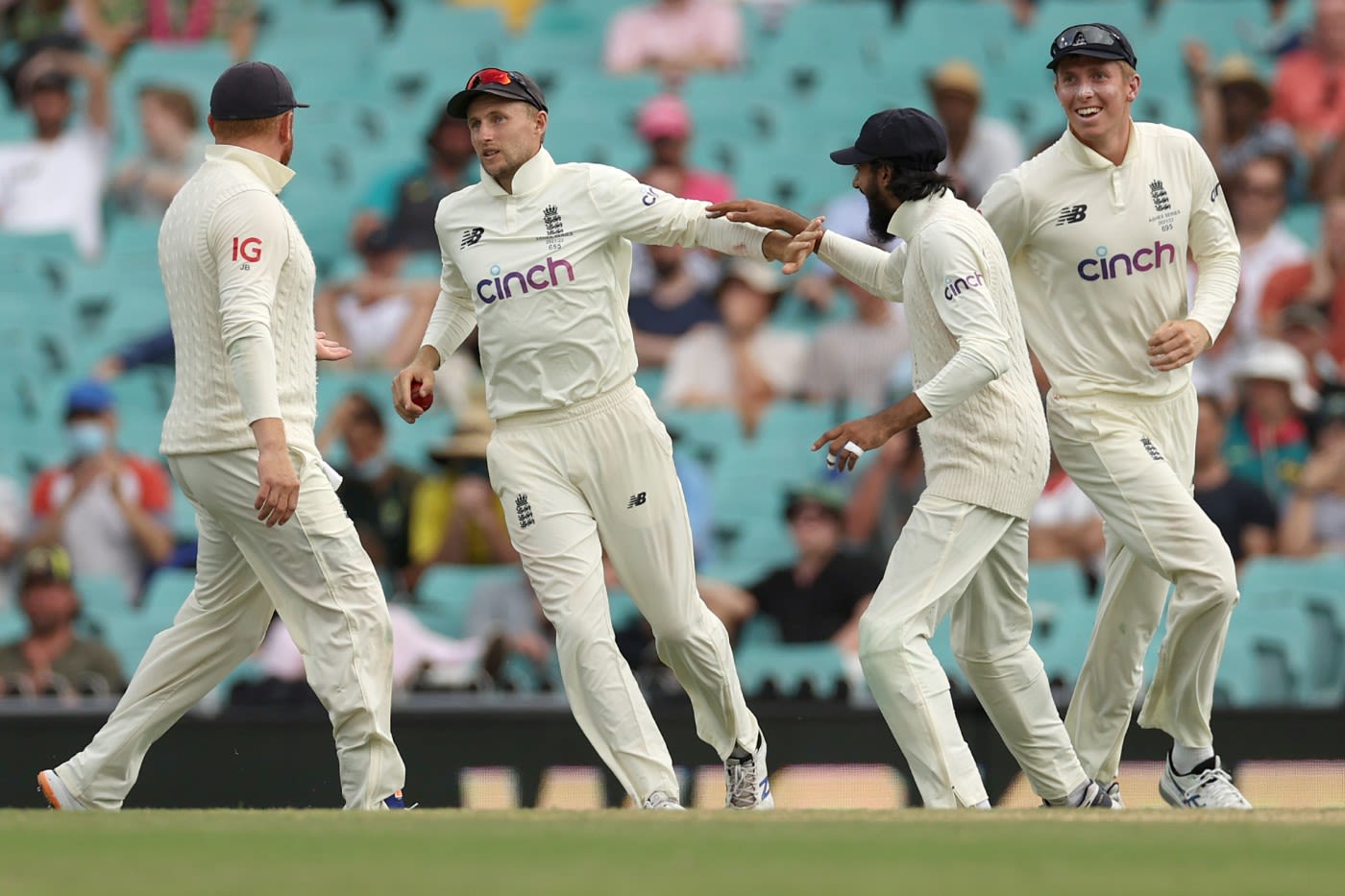 Joe Root completed the catch to remove Marcus Harris | ESPNcricinfo.com