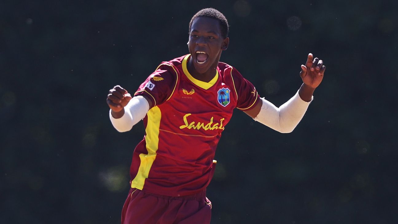 Ind vs WI - Shamar Joseph ruled out of India Tests with injury, Johann ...