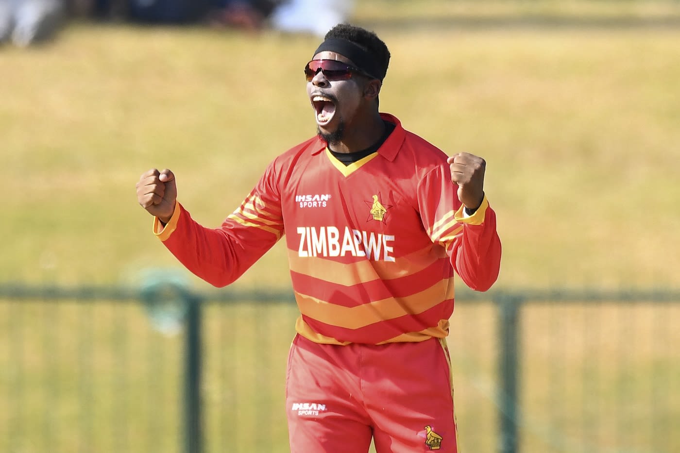 Wellington Masakadza celebrates a wicket | ESPNcricinfo.com
