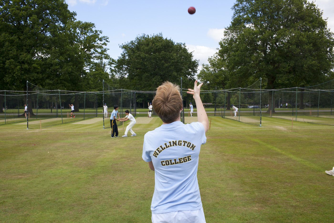Cricket practice at Wellington College | ESPNcricinfo.com