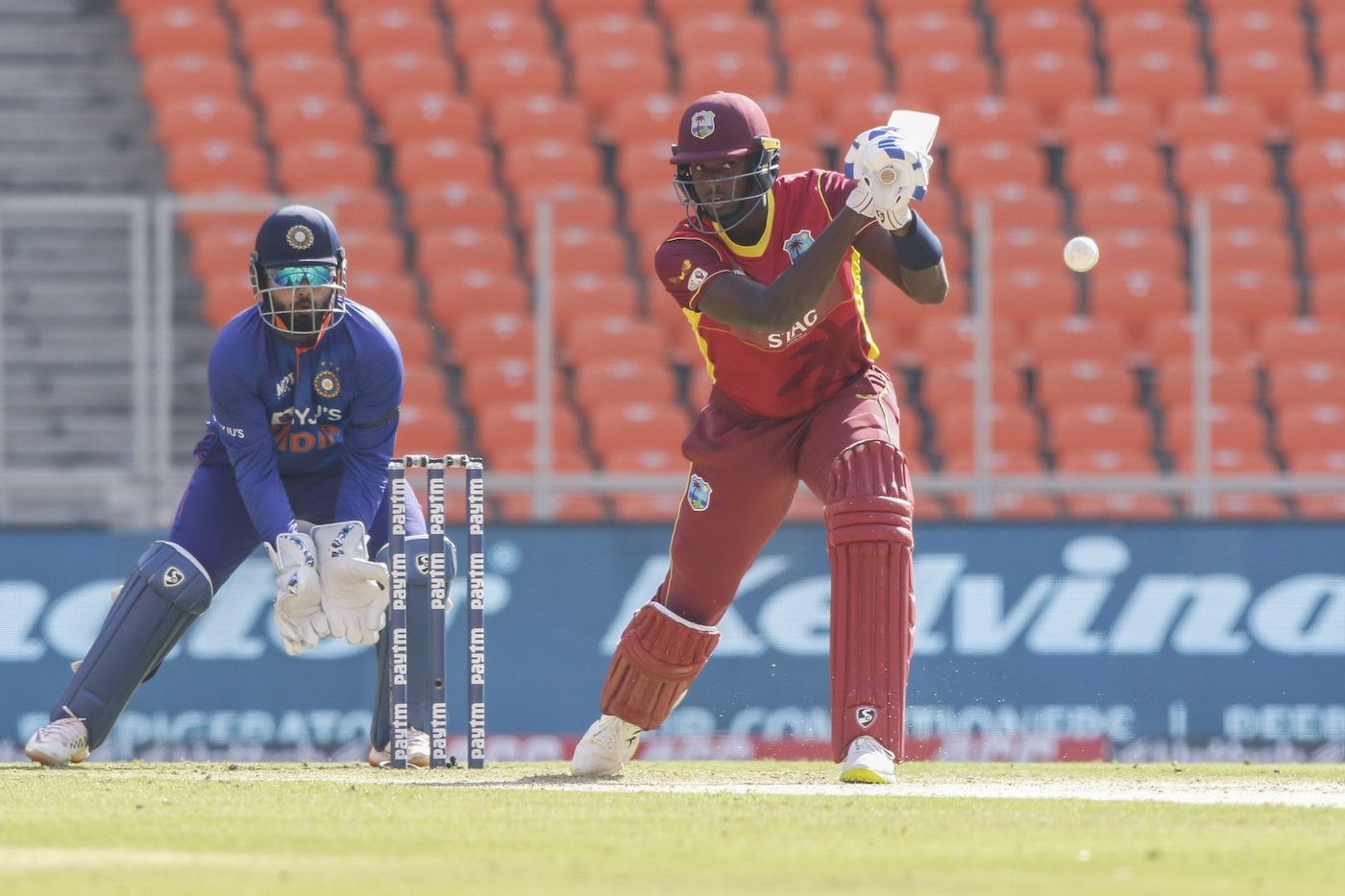 Jason Holder hits down the ground | ESPNcricinfo.com
