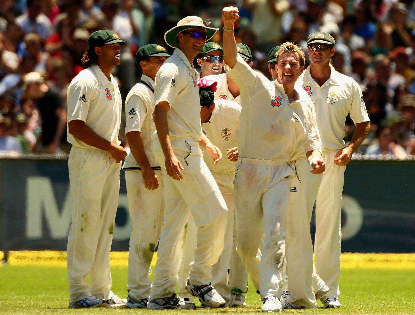Brett Lee celebrates a wicket | ESPNcricinfo.com