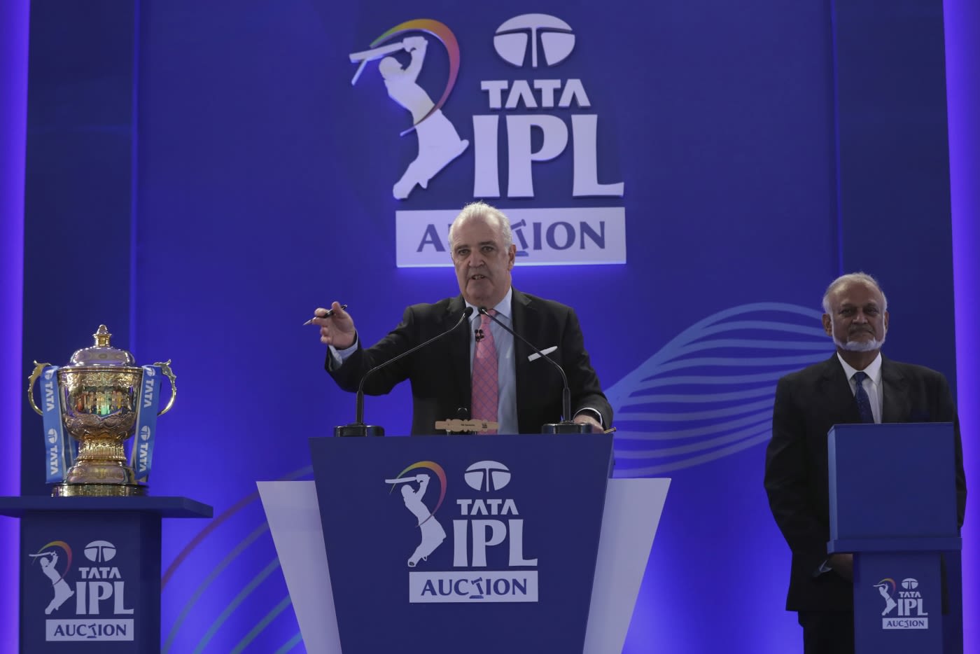 IPL auctioneer Hugh Edmeades in action | ESPNcricinfo.com