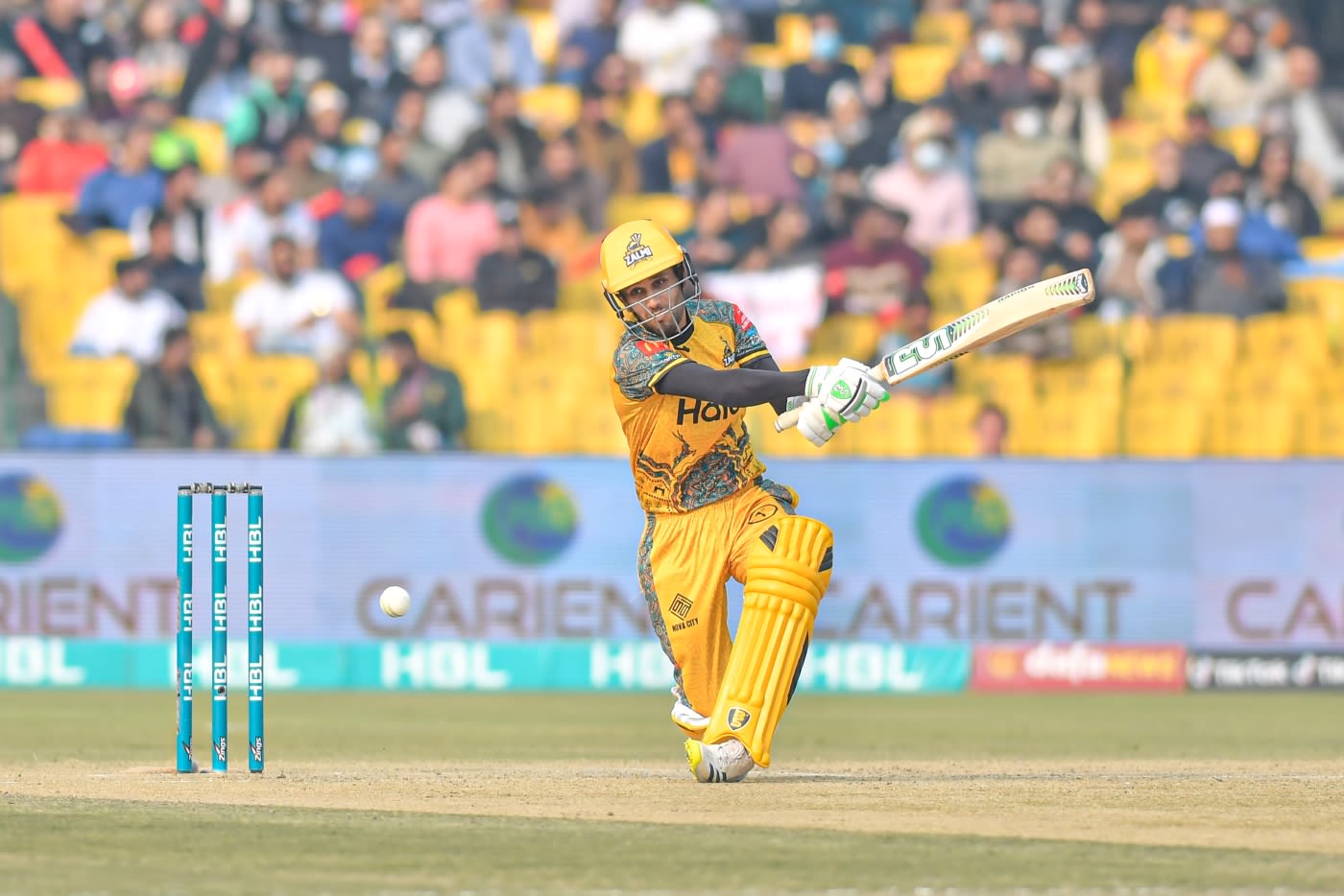 Mohammad Haris flat-bats one through the off side | ESPNcricinfo.com