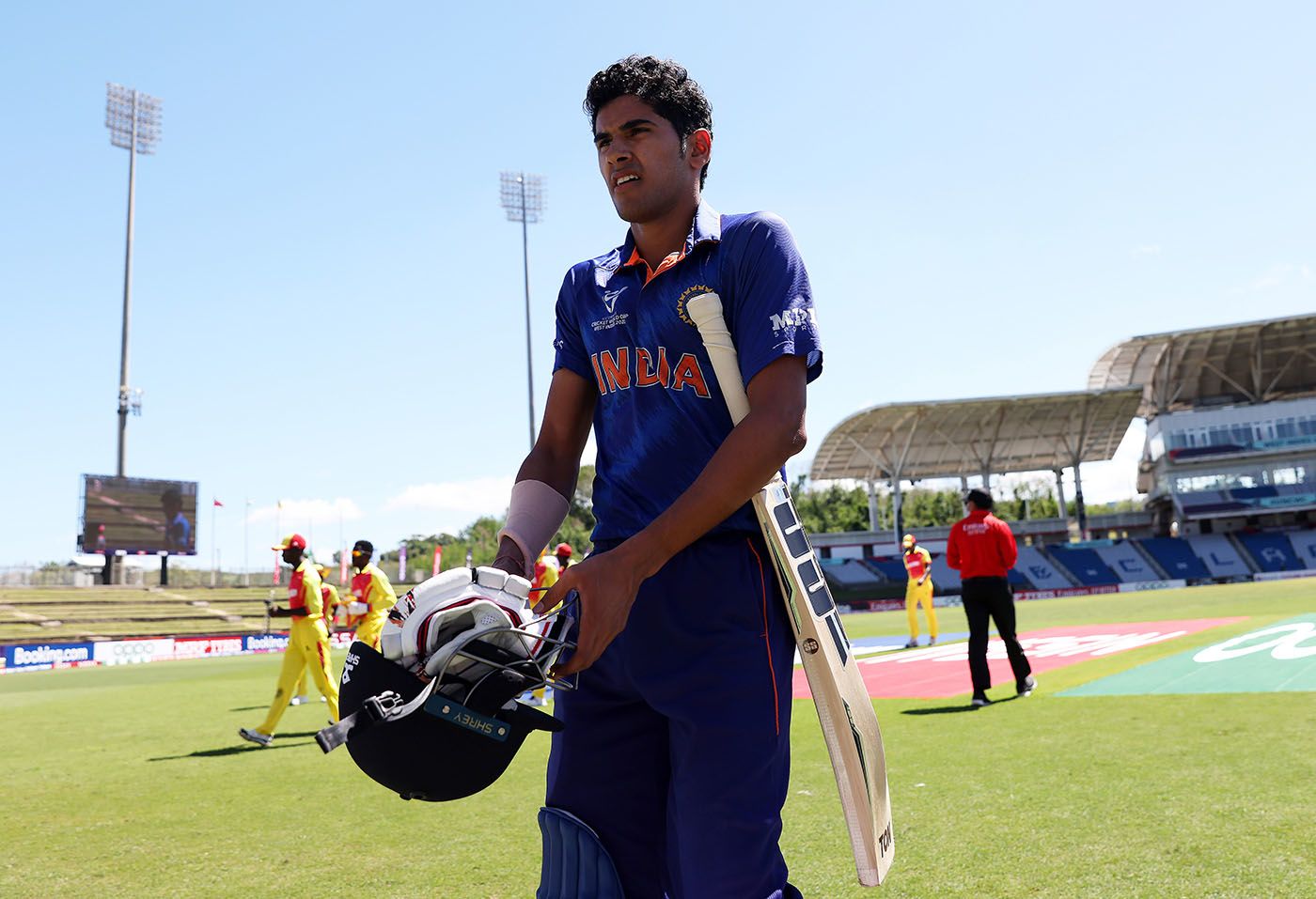 Raj Bawa walks back after making an unbeaten 162 | ESPNcricinfo.com