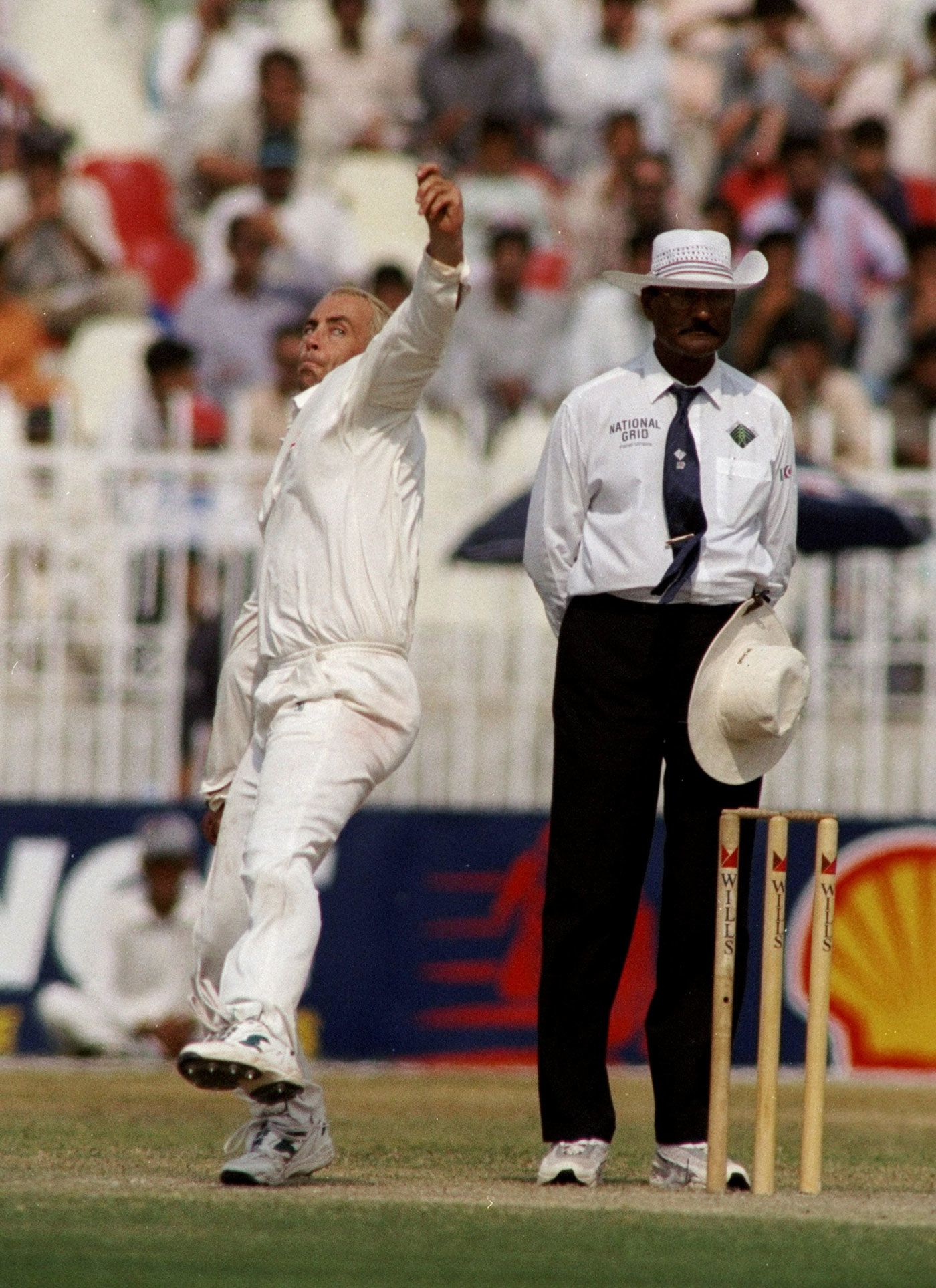 Colin Miller in action on his Test debut | ESPNcricinfo.com