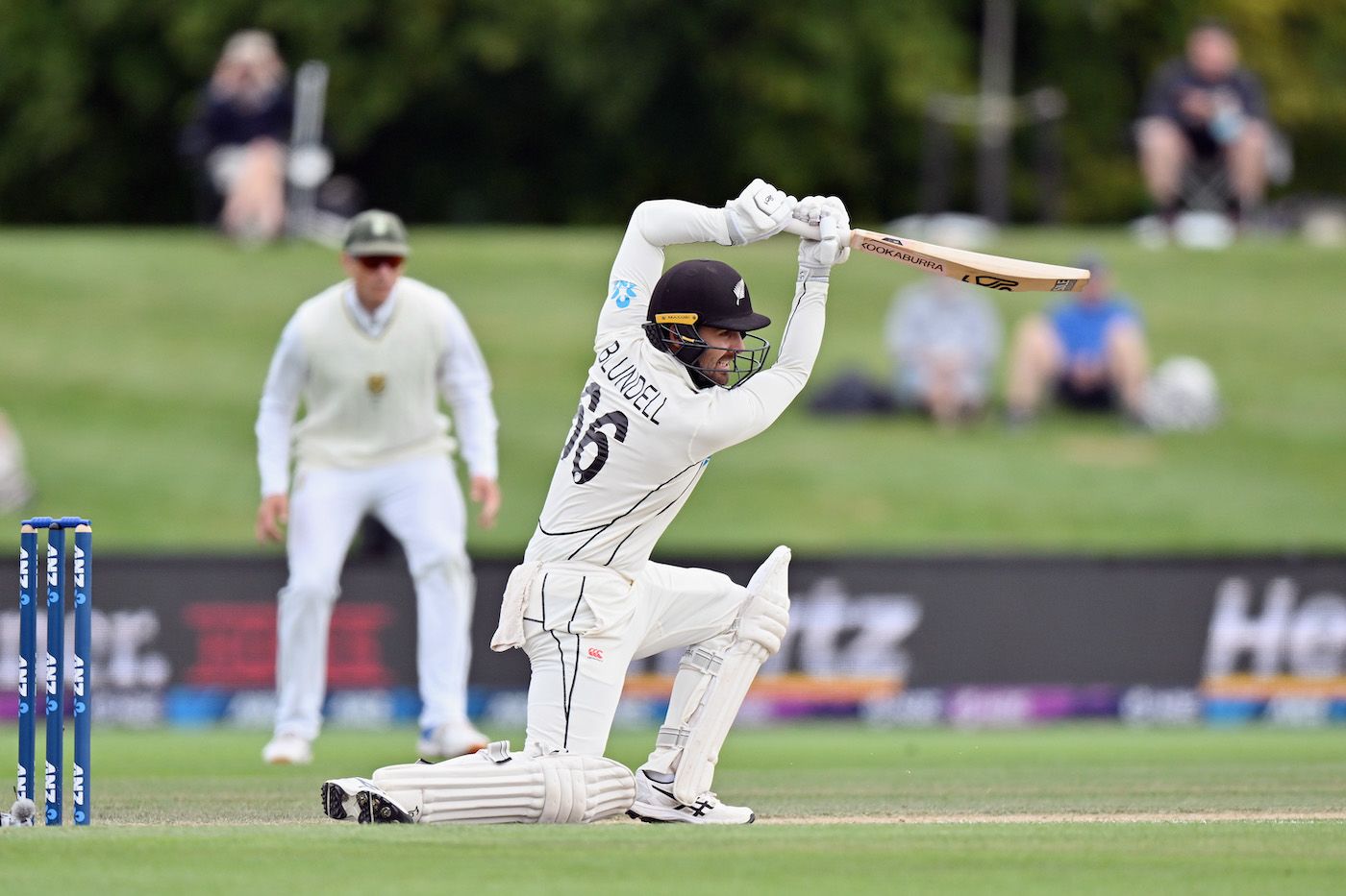 Tom Blundell drives elegantly | ESPNcricinfo.com