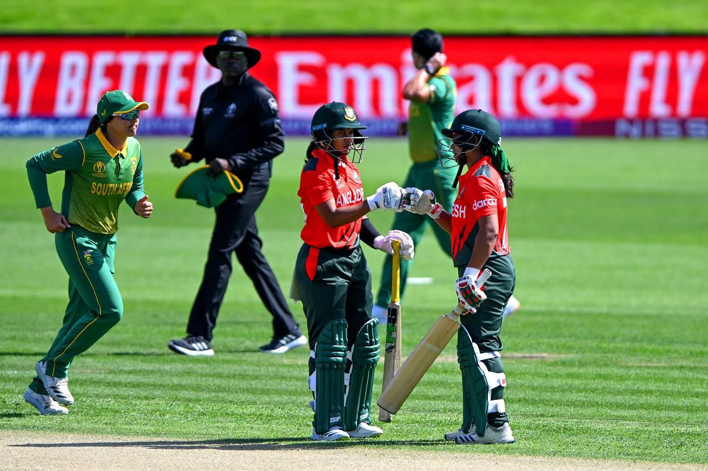 Sharmin Akhter and Shamima Sultana began well for Bangladesh ...