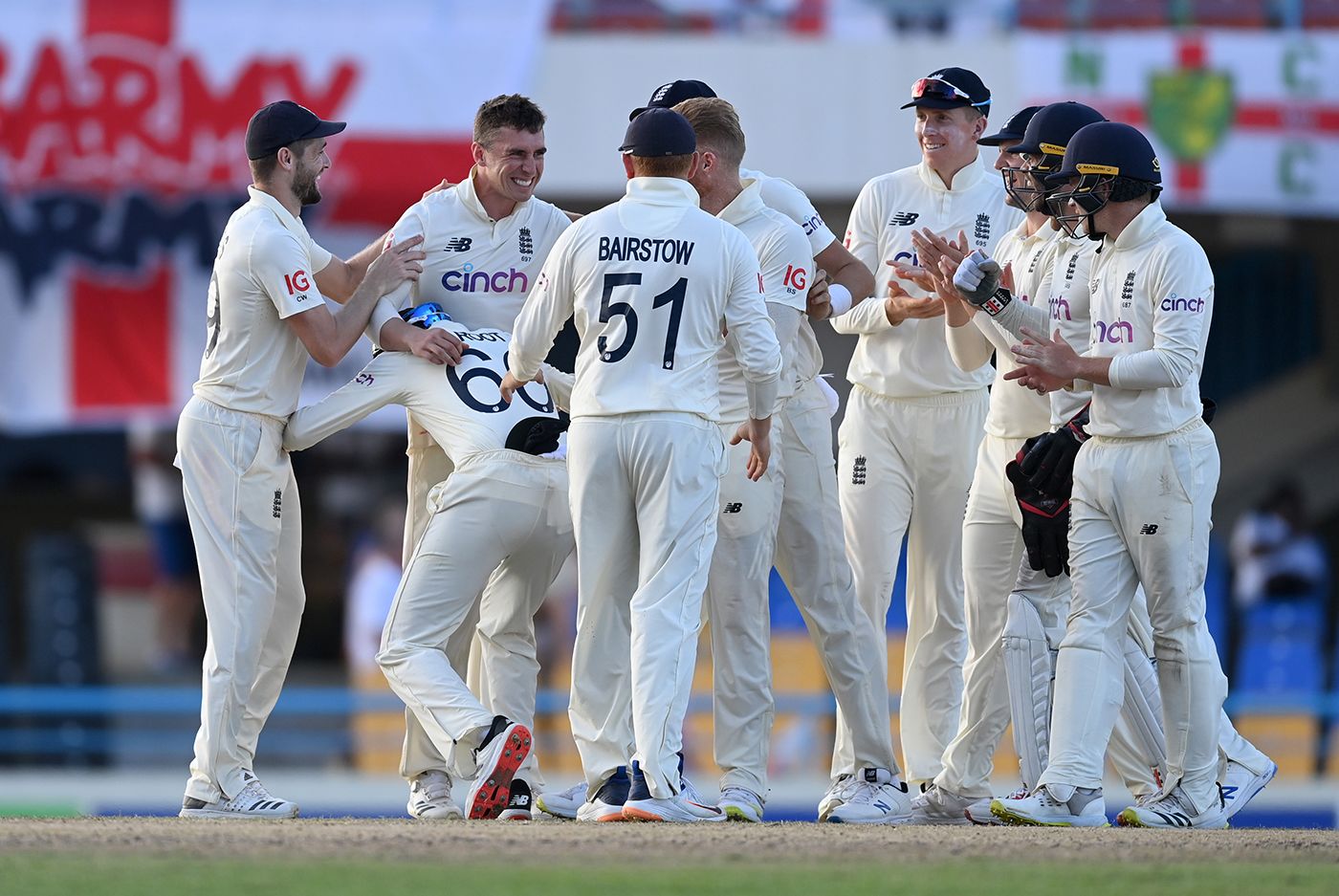 Dan Lawrence finally prised out Nkrumah Bonner via a review ...