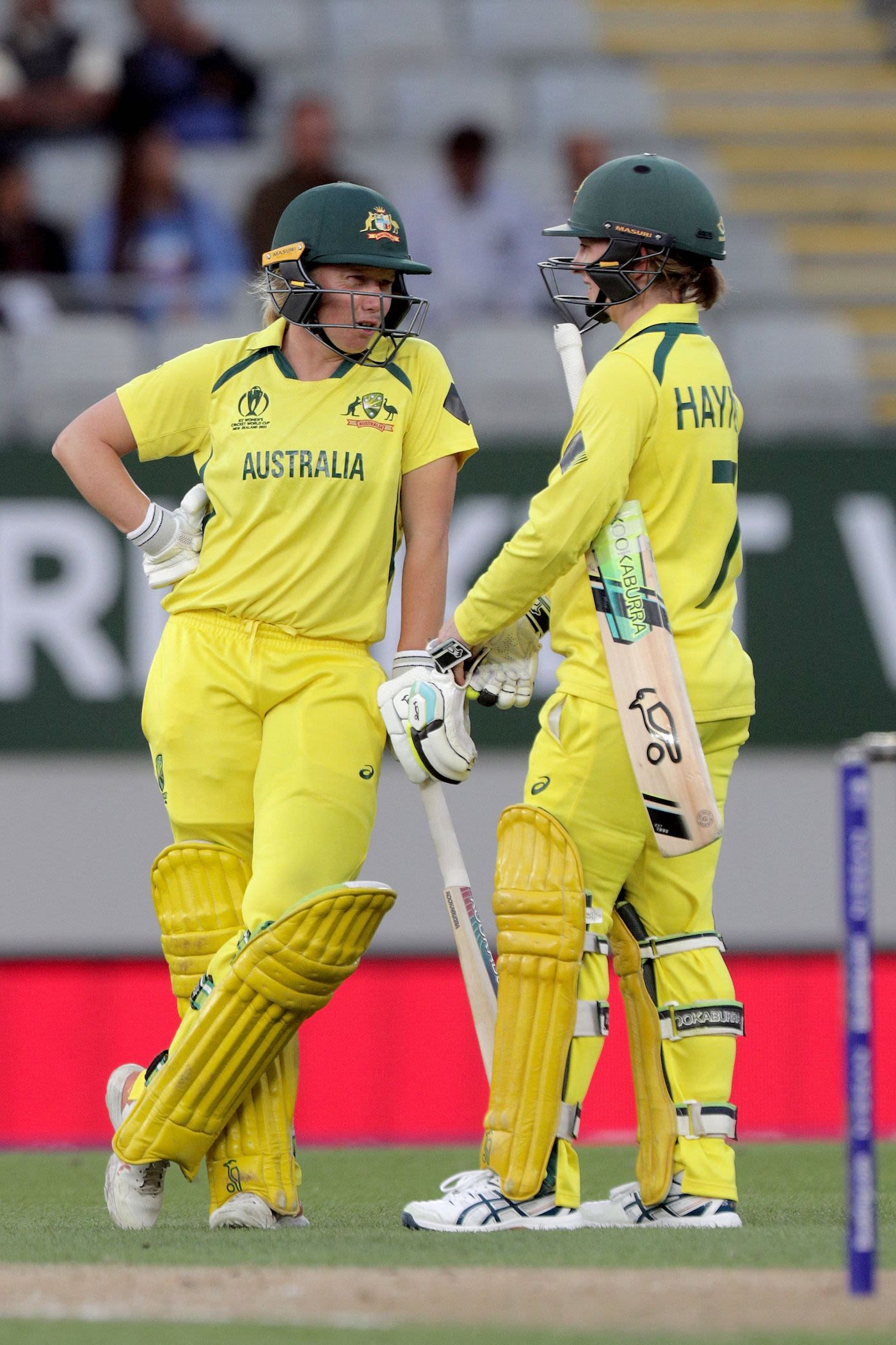 Alyssa Healy and Rachael Haynes put up 121 in a quick first-wicket ...