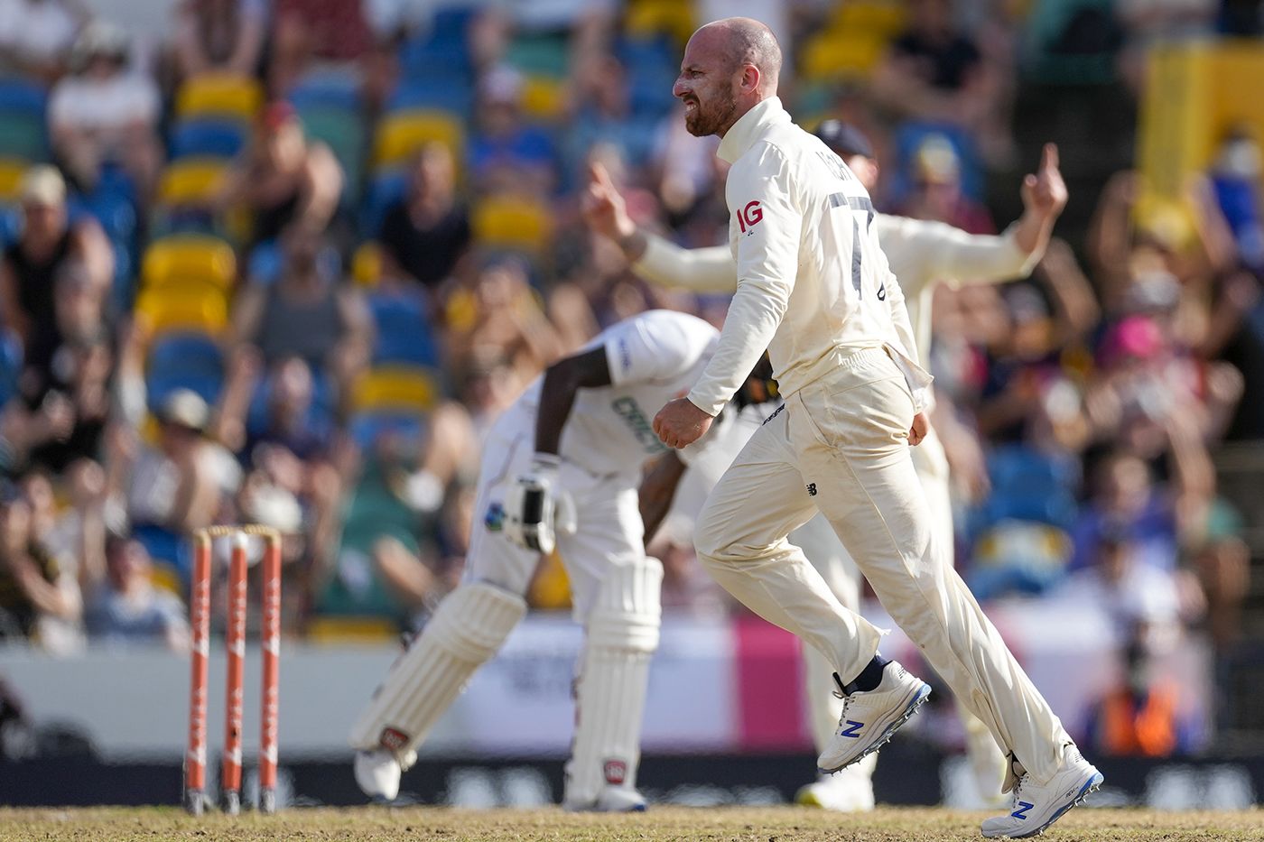 Jack Leach made the breakthrough after tea | ESPNcricinfo.com