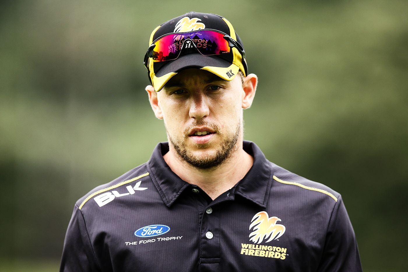 Logan van Beek looks on | ESPNcricinfo.com