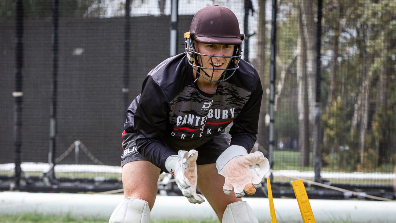 SL vs NZ T20I series - Mitchell Hay waits for the sun to shine on him ...