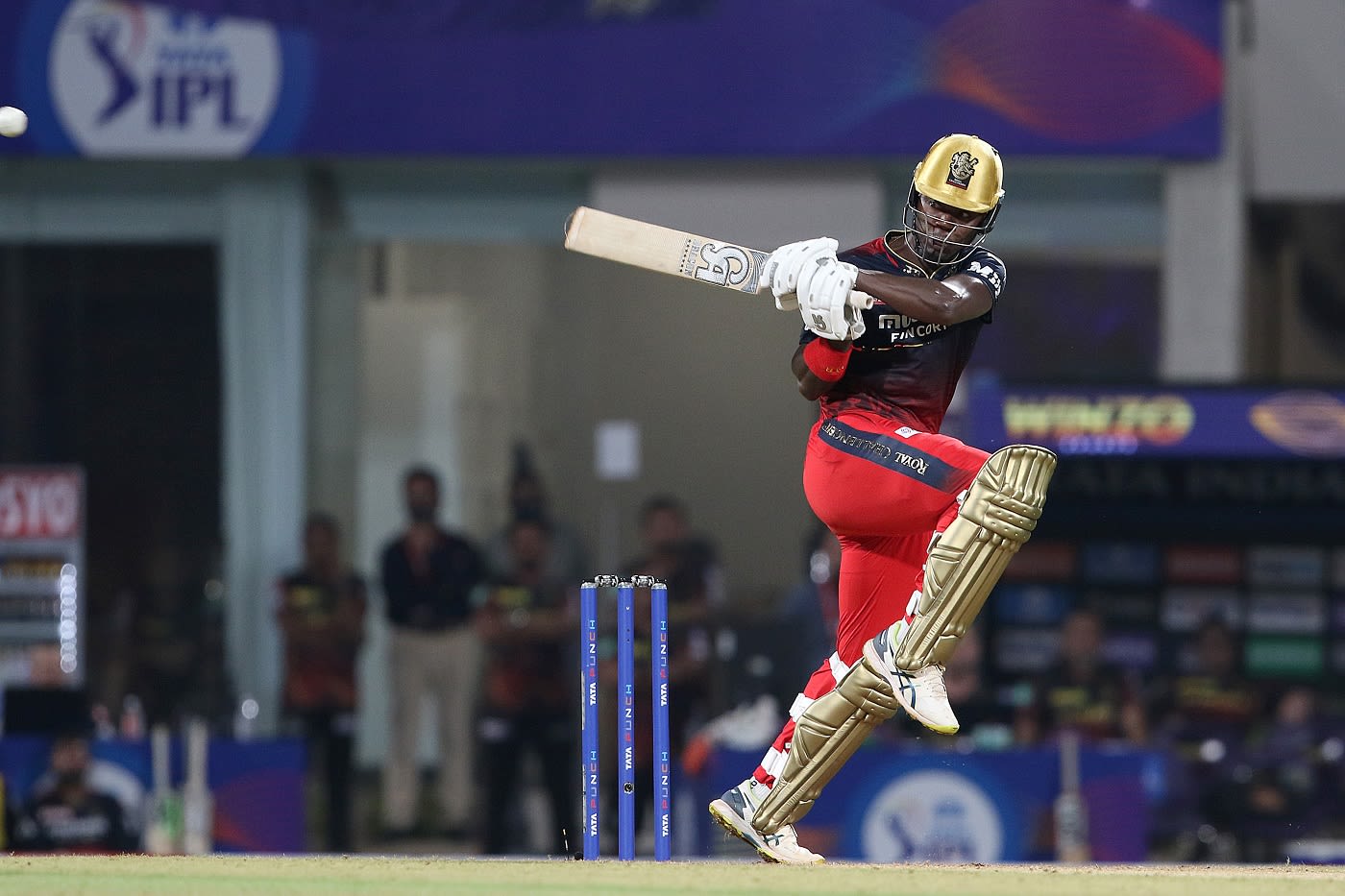 Sherfane Rutherford works one to the leg side | ESPNcricinfo.com