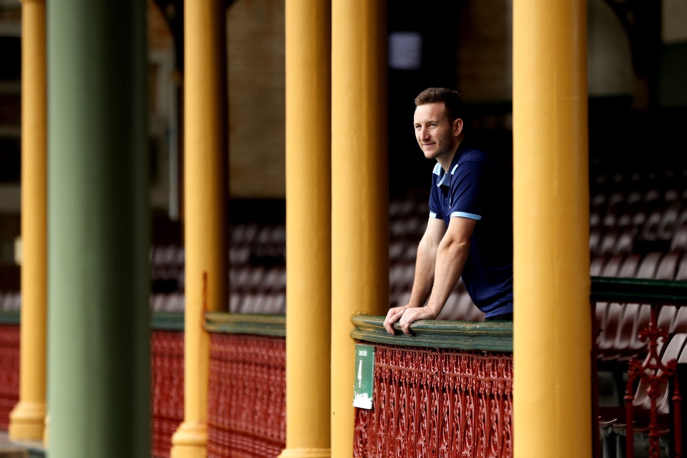 Peter Nevill looks out over the SCG after announcing his retirement ... Peter Nevill looks out over the SCG after announcing his retirement ...