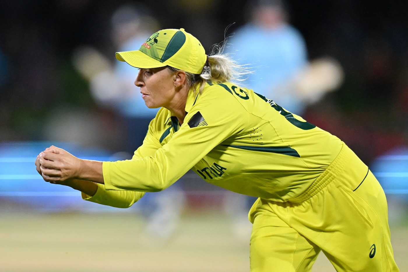 Ashleigh Gardner takes the catch to seal the trophy for Australia ...