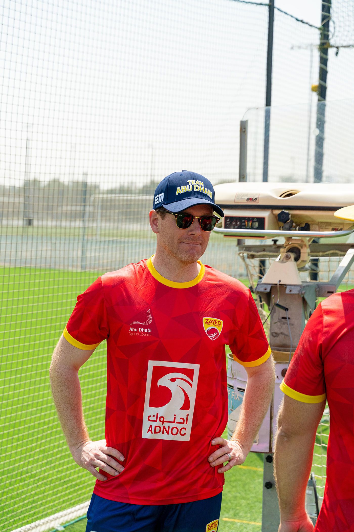 Eoin Morgan is in Abu Dhabi for a week-long coaching masterclass ...