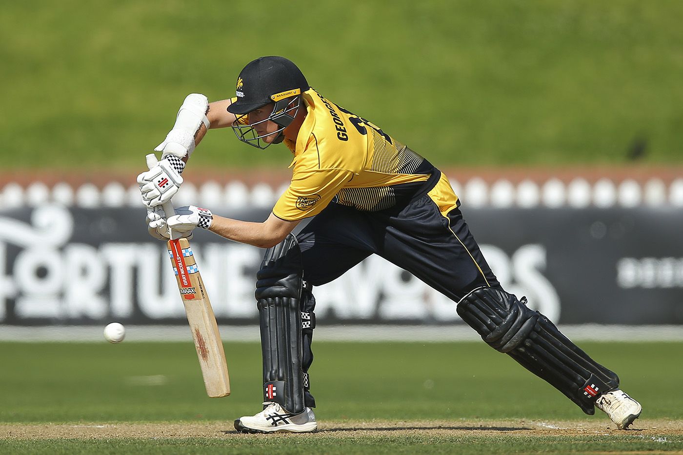 Luke Georgeson opened for Wellington this season | ESPNcricinfo.com