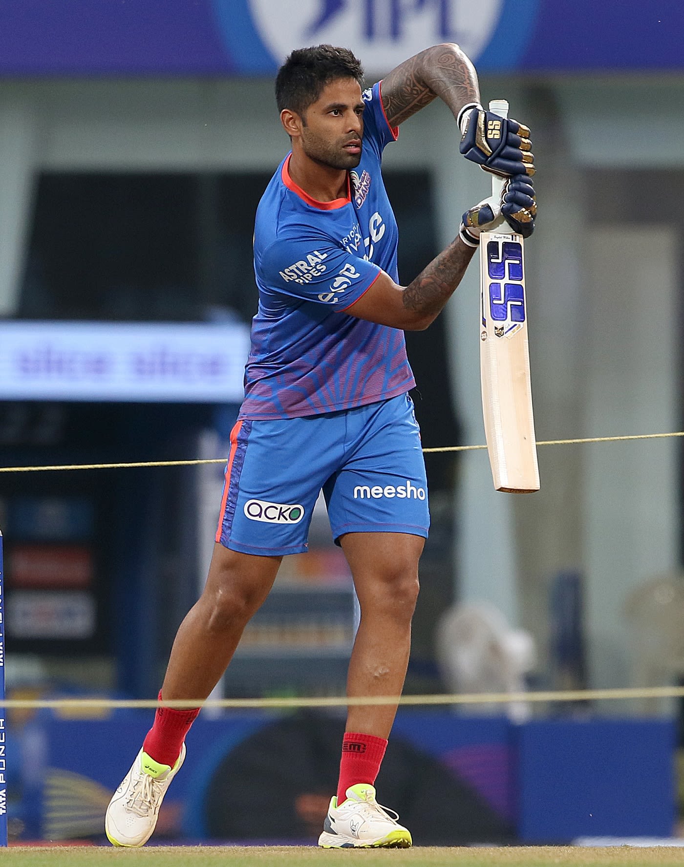 Suryakumar Yadav gets ready before the all-important encounter ...