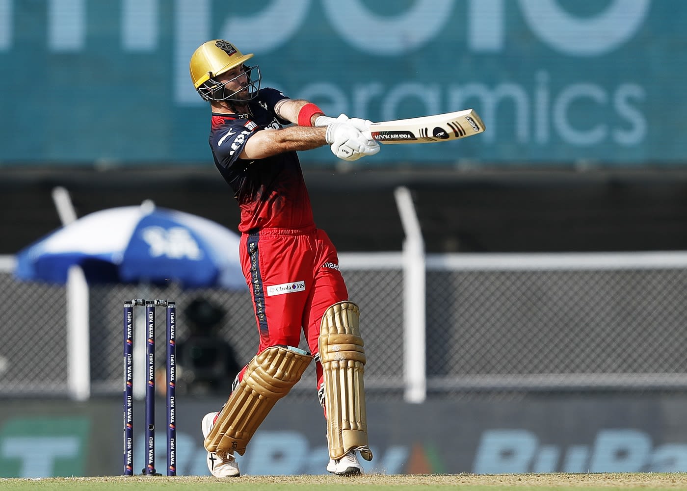Glenn Maxwell played a brief but an effective innings of 33 off 18 ...