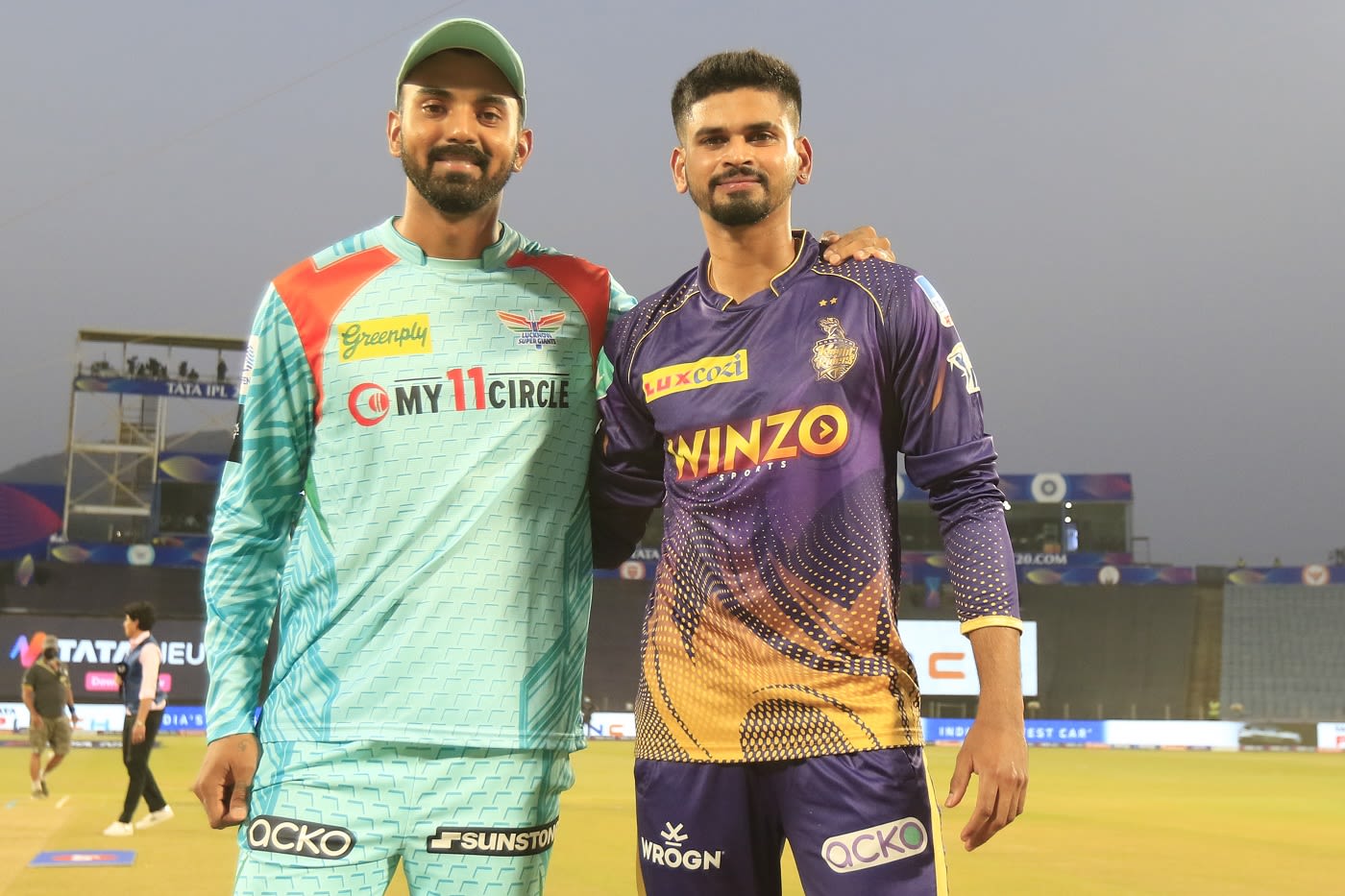 KL Rahul and Shreyas Iyer at the toss | ESPNcricinfo.com