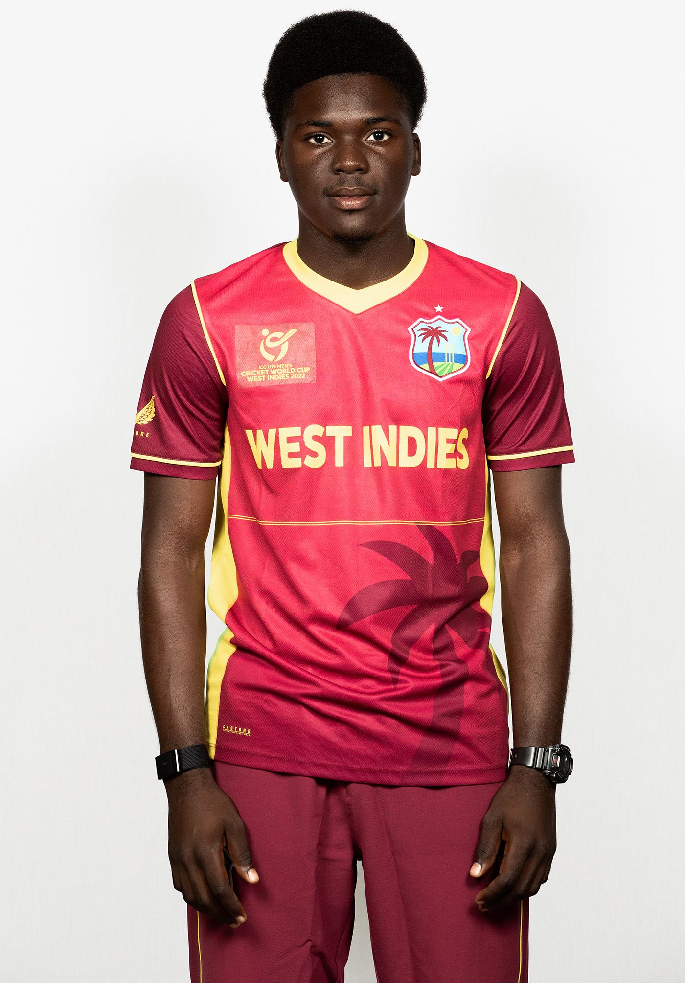 Jaden Carmichael, player portrait | ESPNcricinfo.com