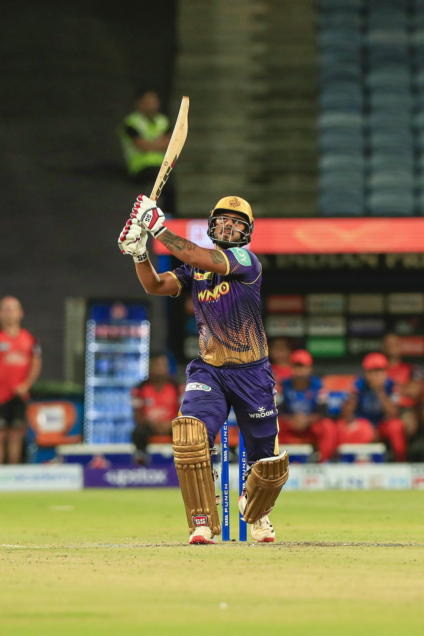 Nitish Rana played a handy cameo, scoring 26 from 16 balls ...