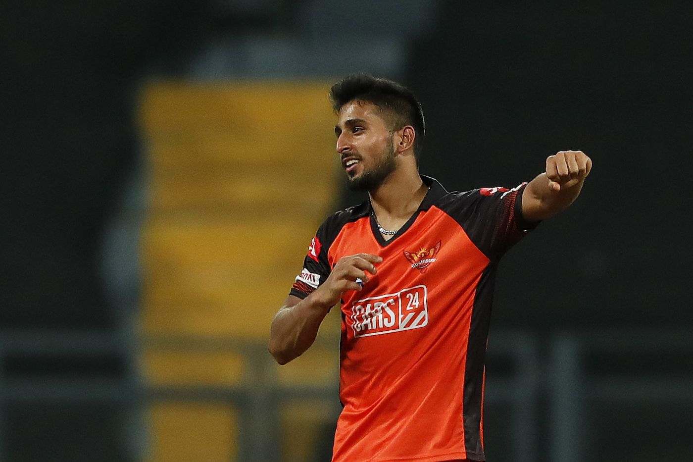 Umran Malik was at it again, this time bouncing out Tilak Varma and ...