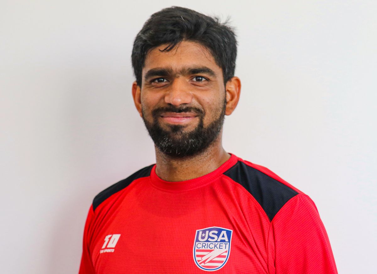 Saurabh Netravalkar player portrait 2021 | ESPNcricinfo.com