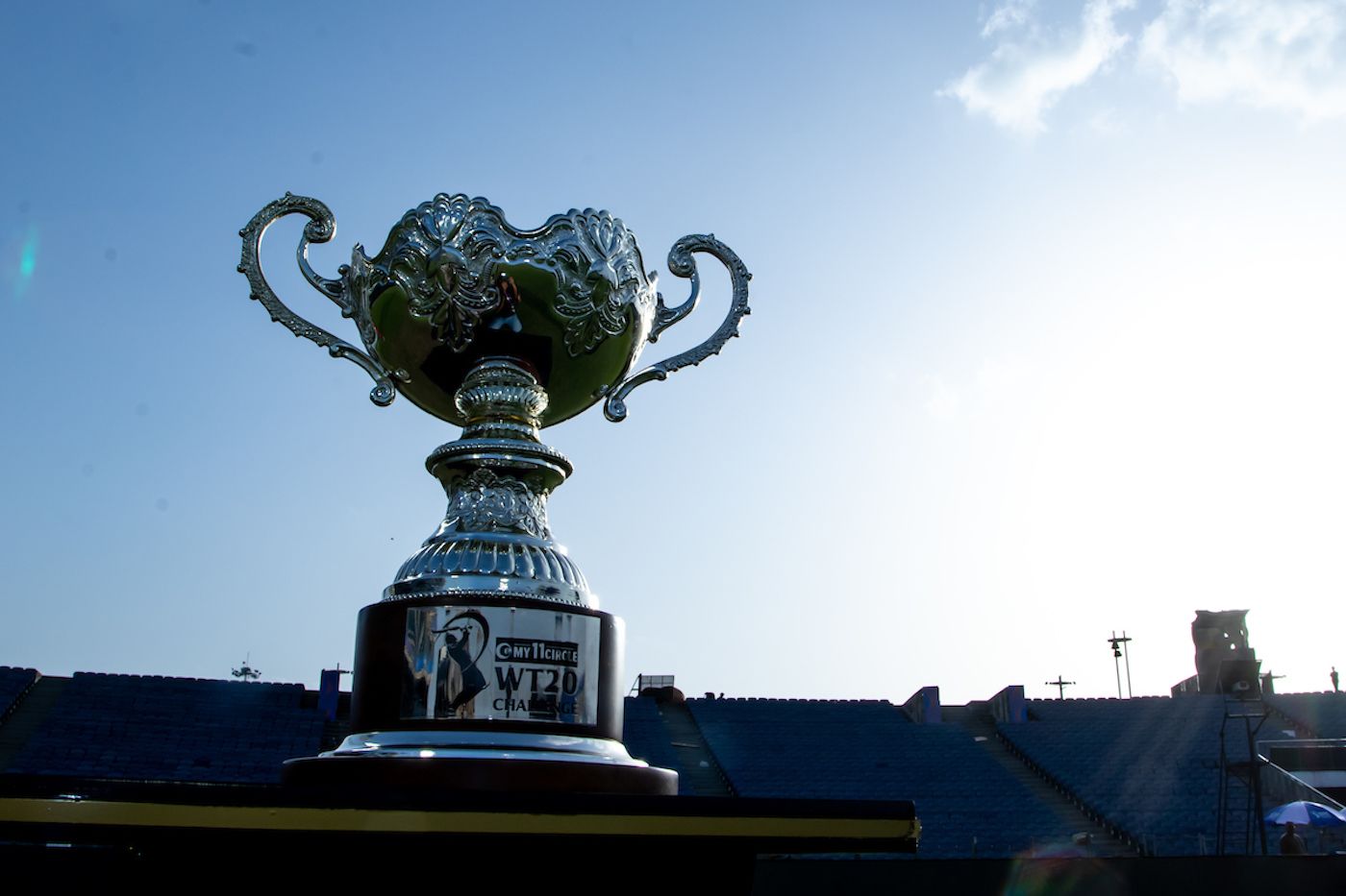 Presenting the Women's T20 Challenge Trophy for 2022 | ESPNcricinfo.com