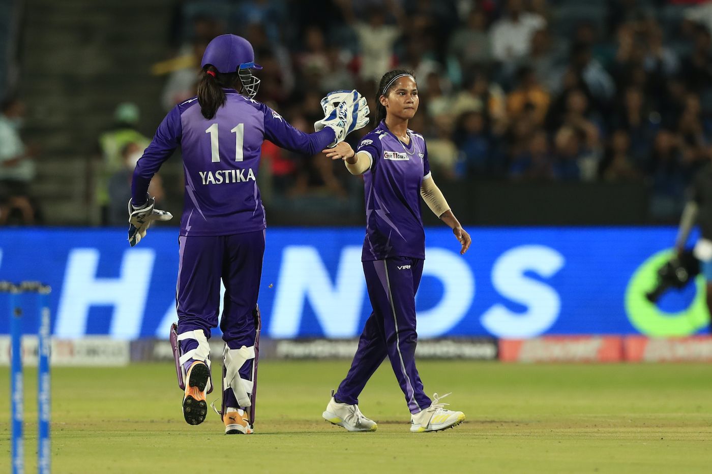 Simran Bahadur celebrates last-ball wicket in the Finals | ESPNcricinfo.com