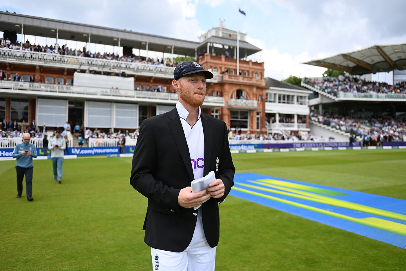 Ben Stokes walks out for the toss | ESPNcricinfo.com