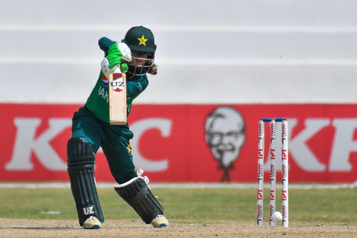 Muneeba Ali drives one through the covers | ESPNcricinfo.com