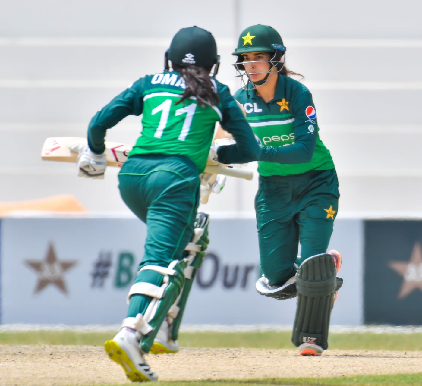 The 64-run stand between Omaima Sohail and Aliya Riaz kept Pakistan in ...