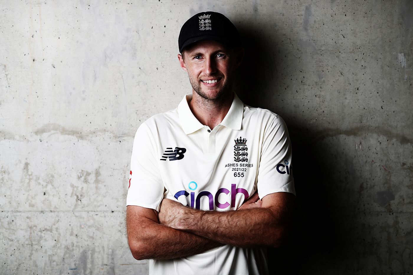 Joe Root smiles during a portrait session | ESPNcricinfo.com