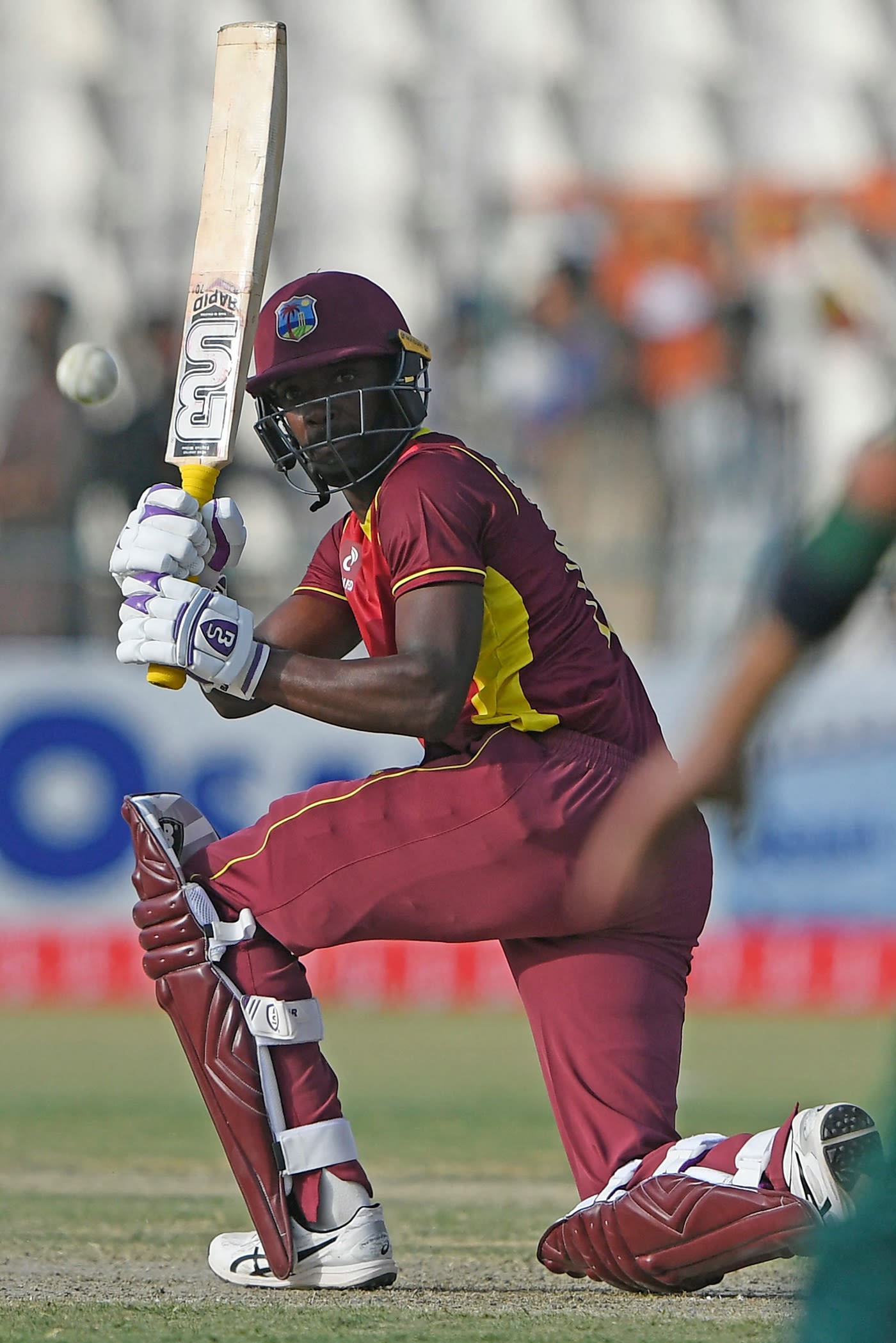 Shamarh Brooks sweeps one fine | ESPNcricinfo.com