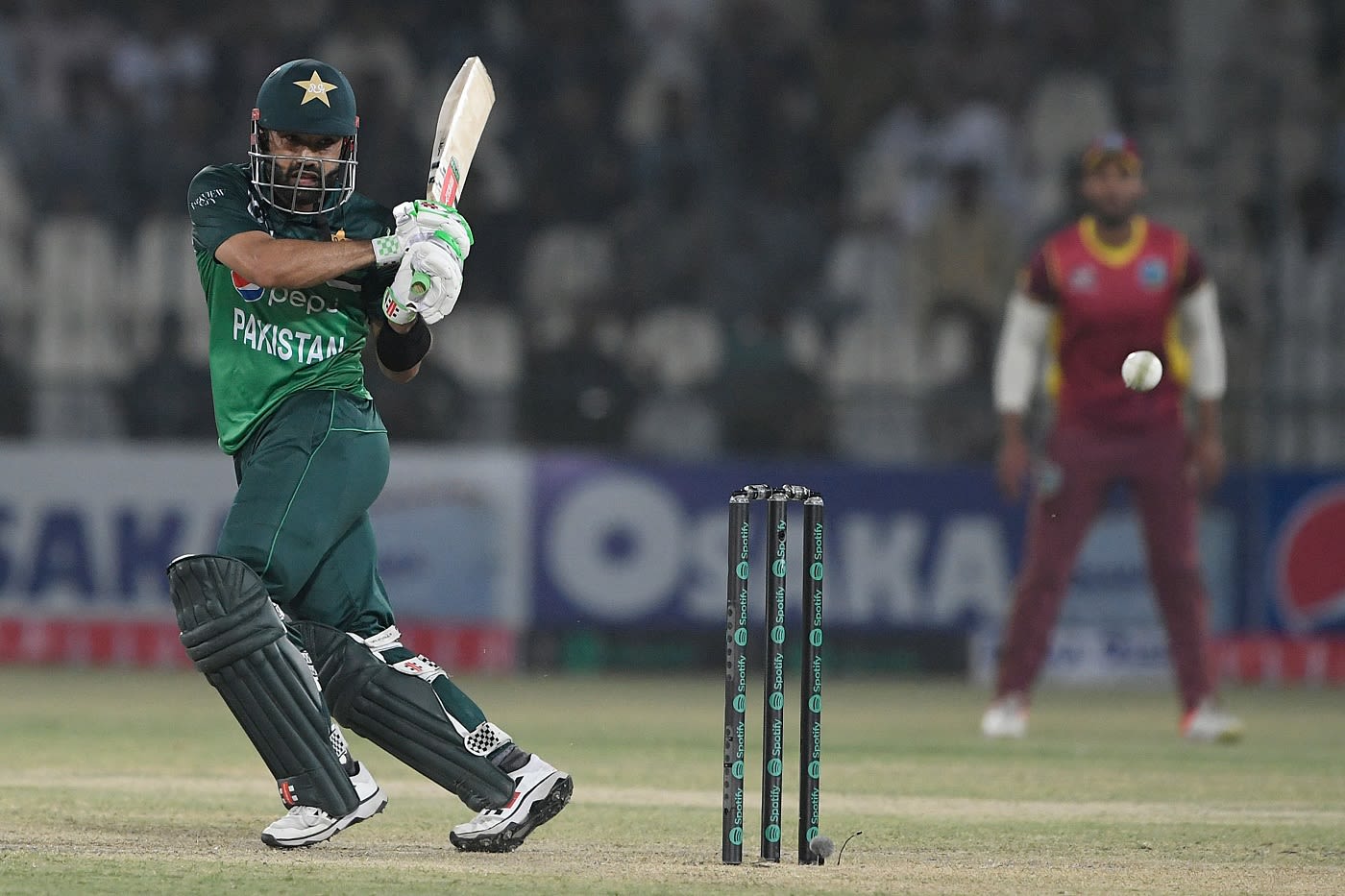 Mohammad Rizwan was a busy presence at the crease | ESPNcricinfo.com