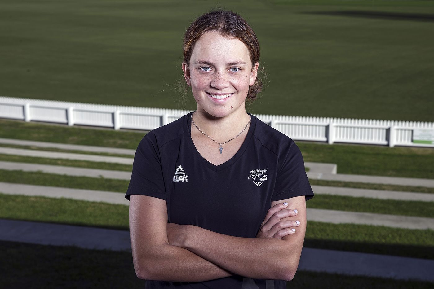 Eden Carson, player portrait 2022 | ESPNcricinfo.com