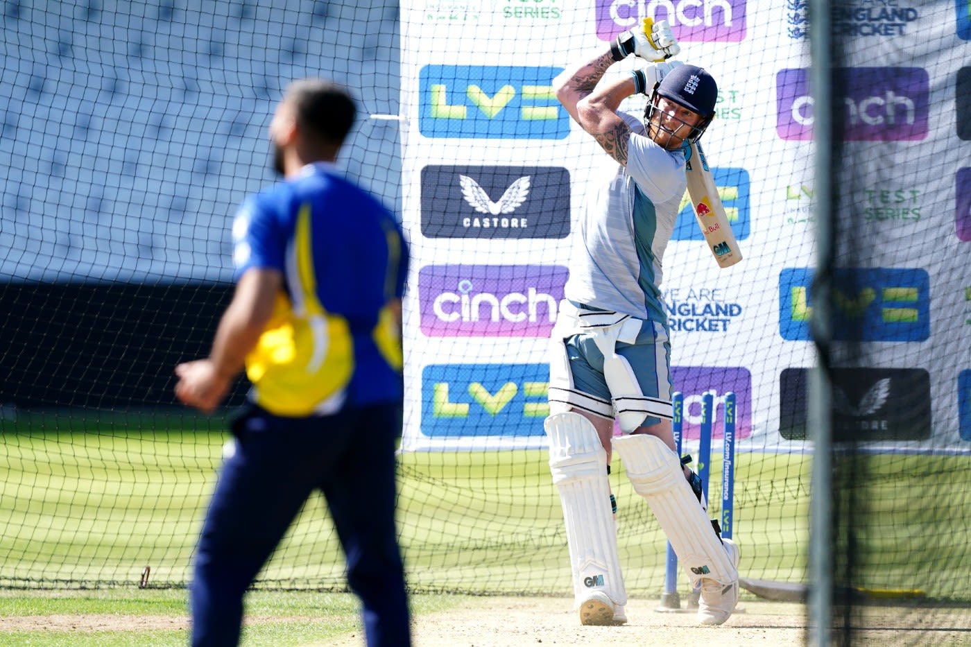 Ben Stokes tees off in the nets ahead of the third Test | ESPNcricinfo.com