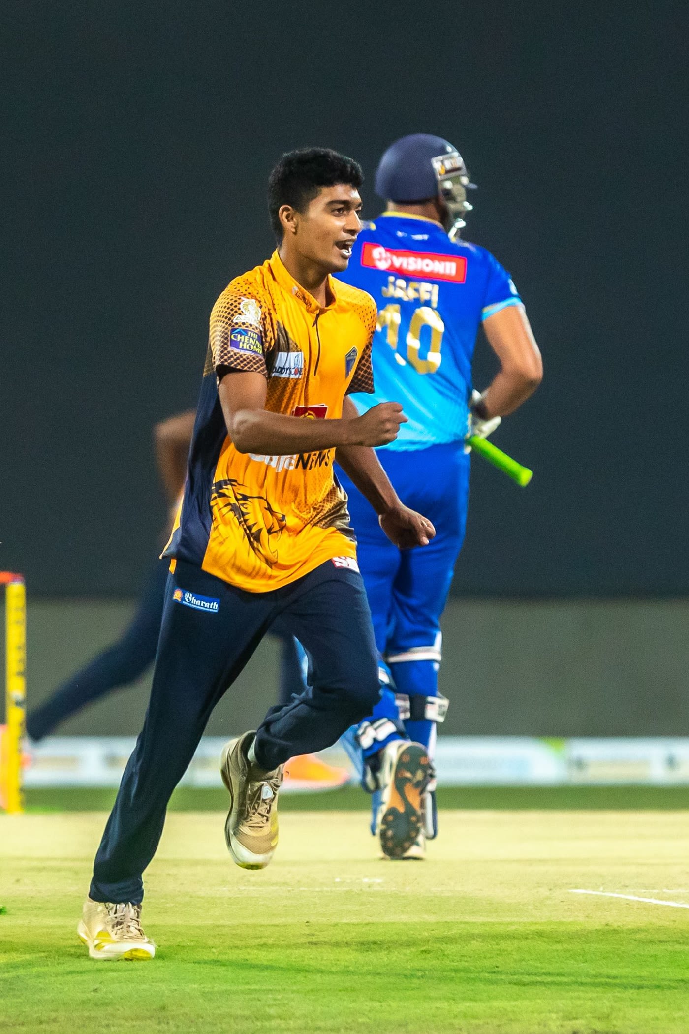 Arya Yohan Menon struck with his first ball on TNPL debut ...