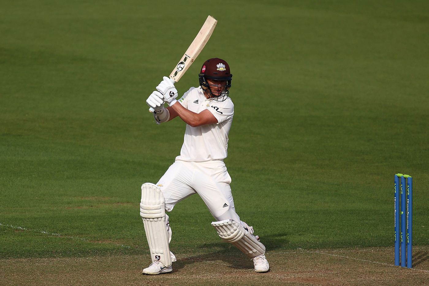 Sam Curran played an attacking hand late in the day | ESPNcricinfo.com