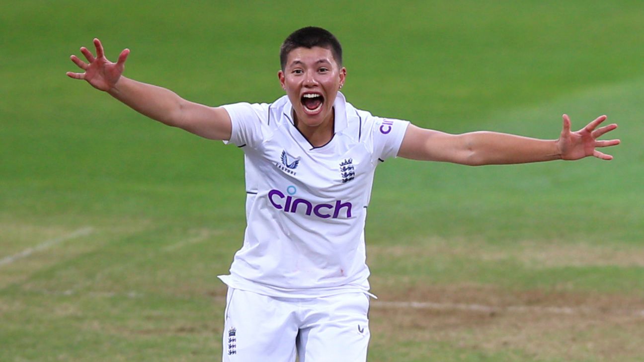 Eng vs SA, women's Test - Issy Wong rides the emotions as England sense ...