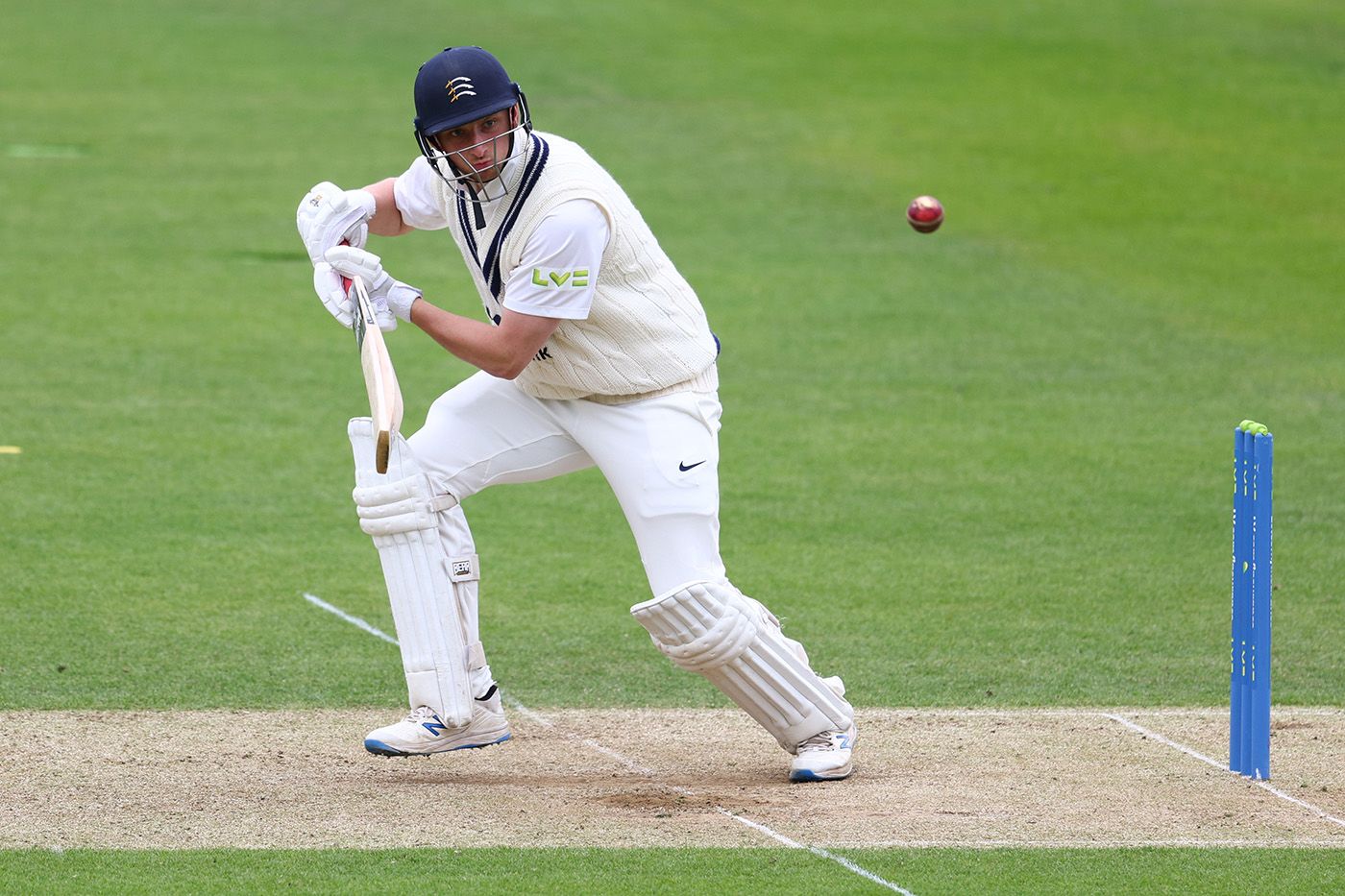 Luke Hollman works one to the off side | ESPNcricinfo.com