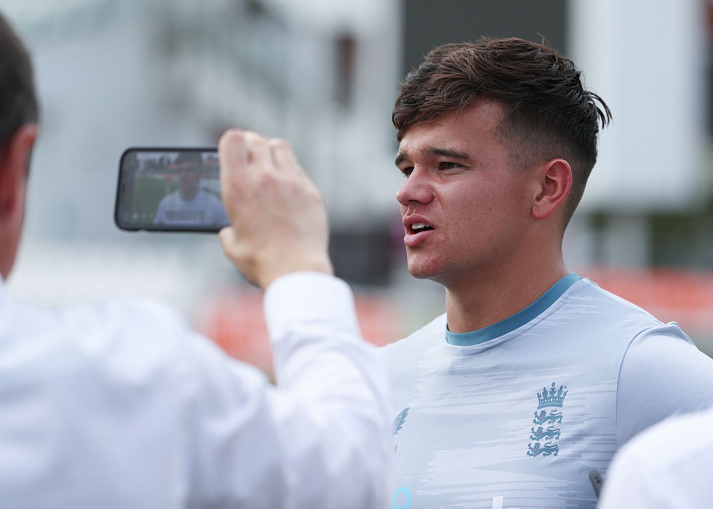 Will Smeed speaks to the press | ESPNcricinfo.com